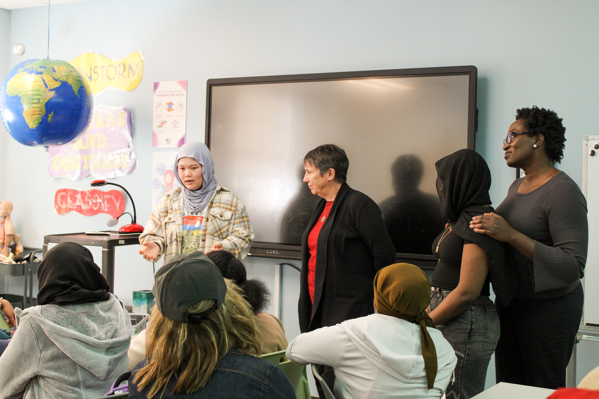 Alumni Come Back to School | Global Village Project