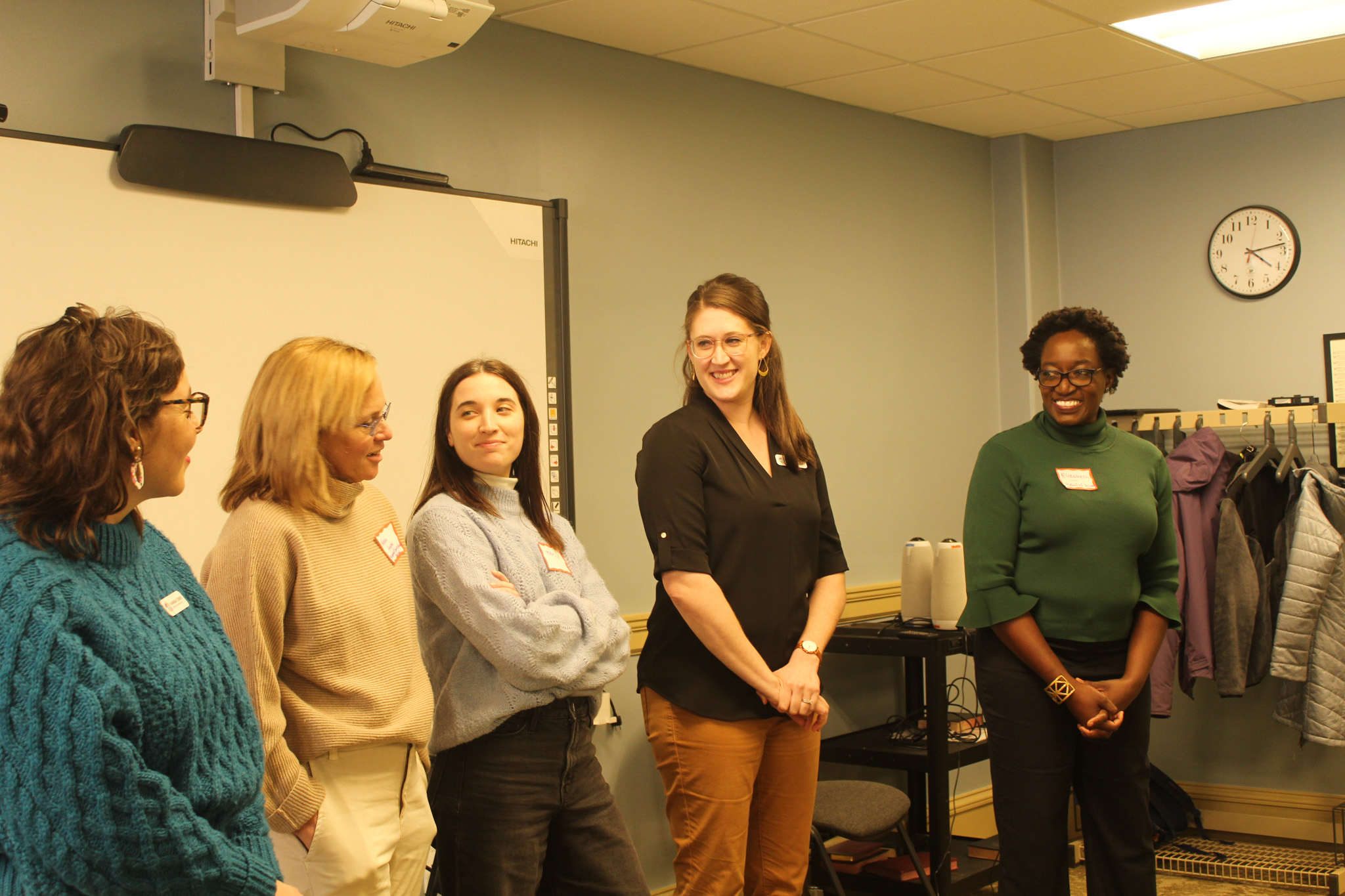 Volunteers and Staff Mix Things Up | Global Village Project